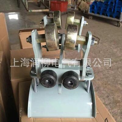 14号工字钢行车悬挂放线吊轮单层起重轨道轮电缆滑车RLCH吊滑轮