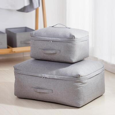 V厚45O天纵棉被收纳袋加布牛儿津大阳离子收袋子装衣服的被子童整