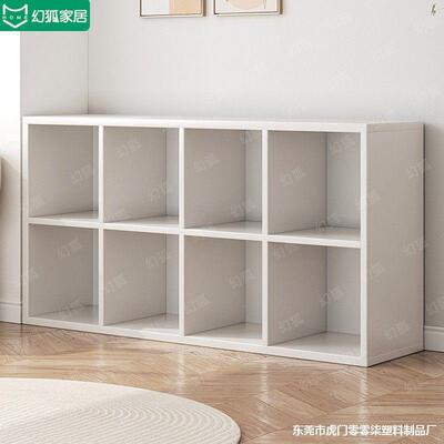 书柜落地书小架家用客厅置架型收纳柜子储物柜多YIG层物学生格子