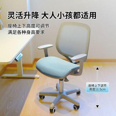 电脑椅家用办公学生学椅子舒适久坐靠背书桌学习型人体小工BN3233