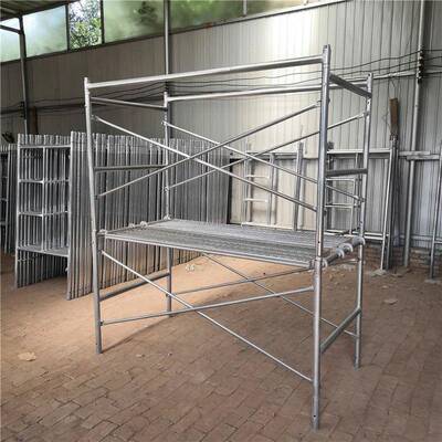 移动加脚手厂家生产护栏脚手架护栏围栏工制作爬架架镀锌LSC脚手