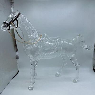 款生肖马玻新璃泡酒瓶十二肖高硼硅动NIM生工物艺酒瓶马醒酒器白