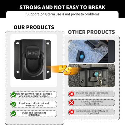 重型引固定锚点牵引车AIG车牵厢固特定装置汽车配件适用于福猛禽