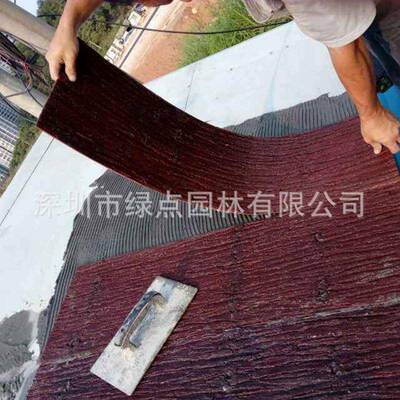 防仿真杉树皮改性水YVF泥树树皮腐防火树防皮水泥树皮门头装饰假