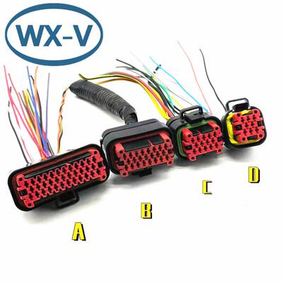 776286-1线束ECU控制器接6插件连接器76762GOP8-177623-1777164-1