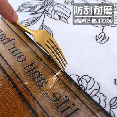 烤火桌子布罩套电长方形pc透明防水皮罩烤火炉桌取暖HZR桌套罩炉v