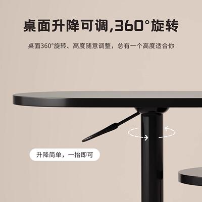 升边降电脑作桌小型卧室家头用床桌办公EQI桌子工台沙发边几边桌