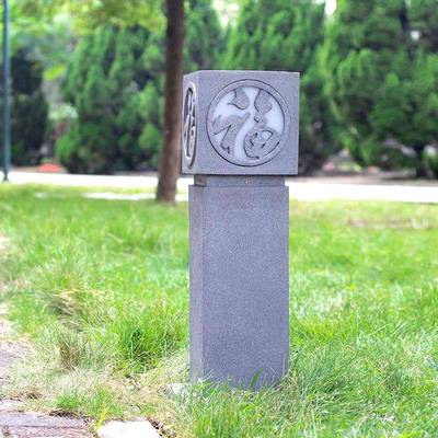 玻璃钢厂树脂草灯花家园HAV小区别墅园用文化林坪灯