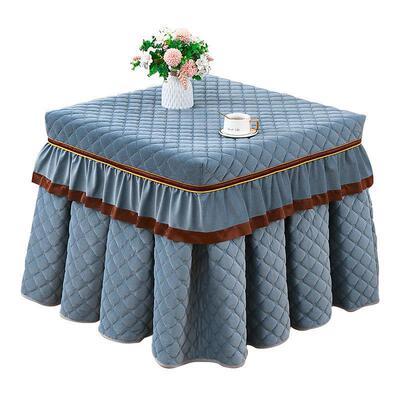 正方形烤罩加厚夹棉桌布F6M65620电取暖用火炉桌罩家厚炉电套火长