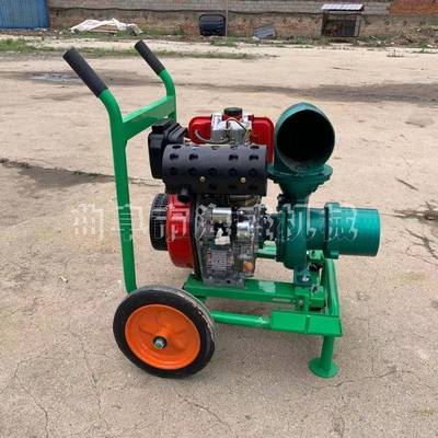 6寸柴机抽水泵河车道清理排油污无品牌/泵汽油水款地下库排水污泵
