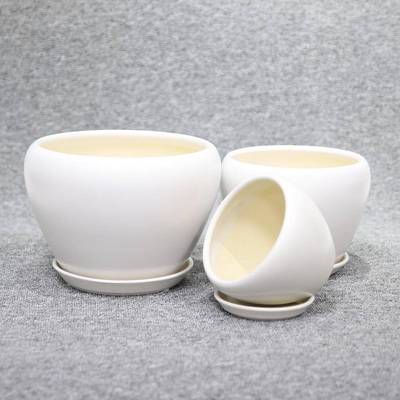 轩盛陶花瓷三盆套201哑EOP光白