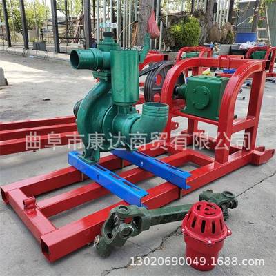 拖拉机压带动OOW高泵小动力增压喷灌输出带两机轴个泵