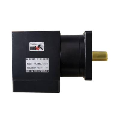 86直角减速机86步进减速机L型直角减速箱无刷减速机NMEA34