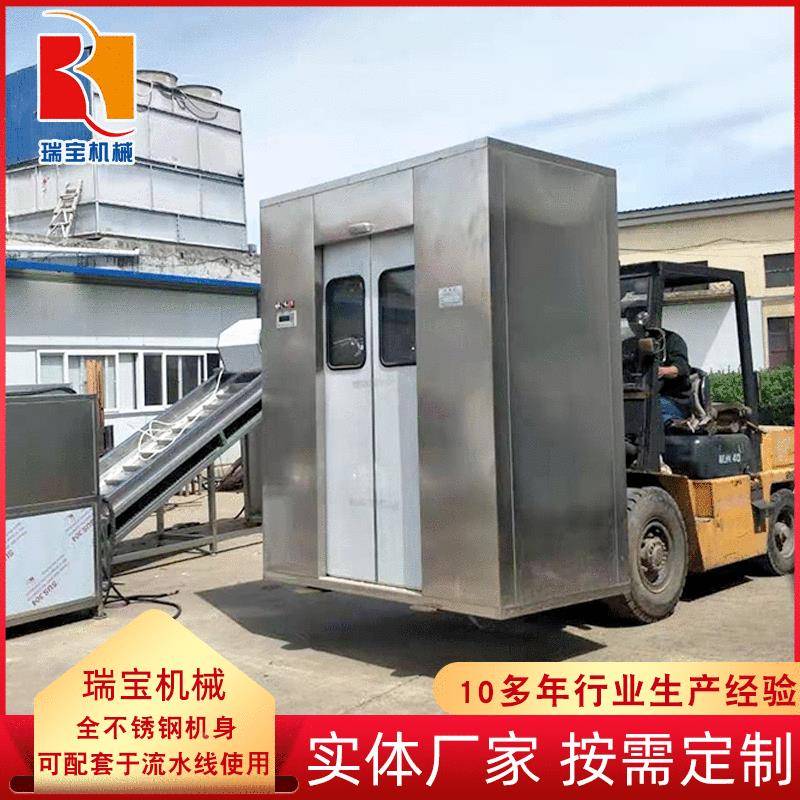 风淋室不锈钢无尘车去发尘空气去过滤风房设间备车间淋通道去尘