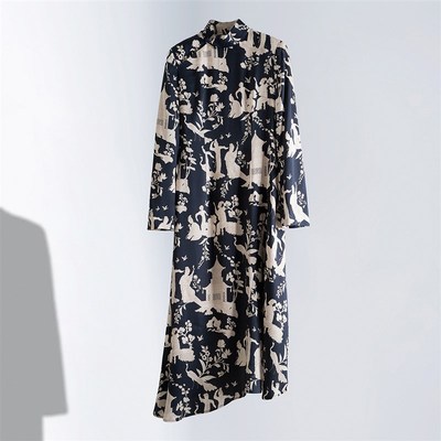 诗洁SJ-甄选-DDA122801【主播样衣S/裙长】