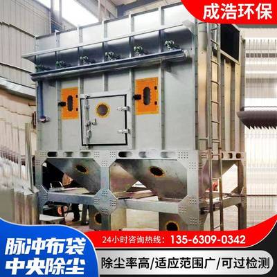 袋除设尘器工业粉尘PKO收集器中布央除尘备滤筒仓顶脉冲布袋除尘
