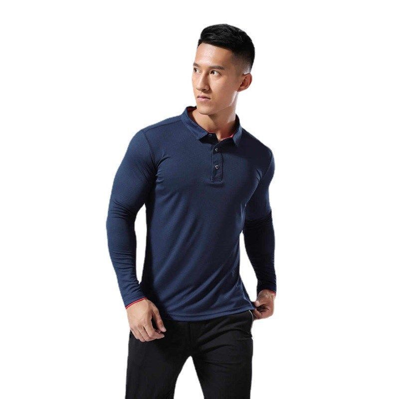 运动速干长袖T恤广告衫文化衫印制LOGO工作服登山团体服厂家