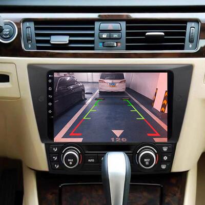 适用于宝马E90体安仪卓导航BMW3车载显像示屏c277arplay倒车影一