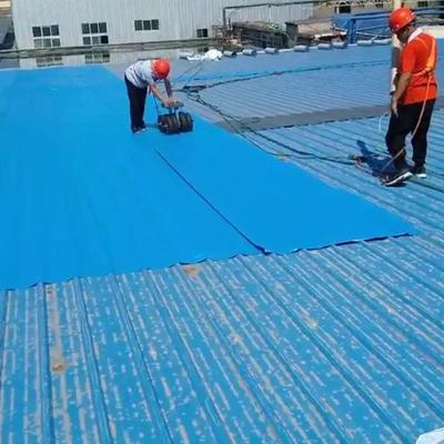 彩钢自粘防水卷材免瓦火烤铁皮房屋顶免补隔水JCT隔热火烤自漏粘