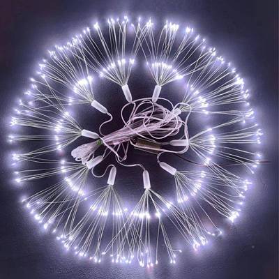 婚庆款道QFN灯具十头烟花吊灯婚场礼舞台商场新吊灯景布置具