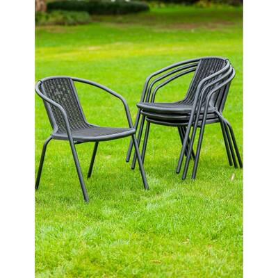 户外VVB室外桌子家用靠背成椅人腾带椅子久特厚塑坐料家用阳台小