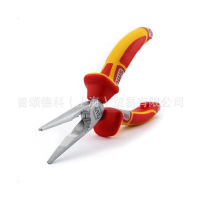 德国尖NWS尖嘴钳子头电工多钳6寸8寸五VTA金工具尖钳子功能加长咀