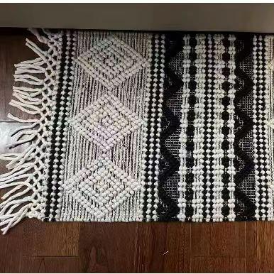 摩洛哥复古风大高地毯印毛度进沙口手编羊地毯客厅端别墅地IVK毯