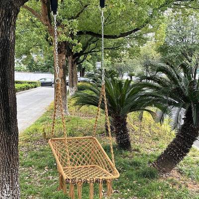 庭院户外秋千葡萄架33451树上秋千吊椅摇内单室杠阳阳光房吊篮篮