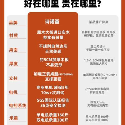 原木书13750桌胡木色电脑双桌人实木大板桌工作台家动用智能桃电