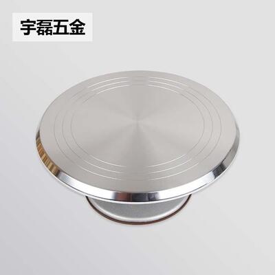 厂家花直销蛋糕铝合金转台1蛋2寸蛋糕转盘烘培74917具用装饰裱台