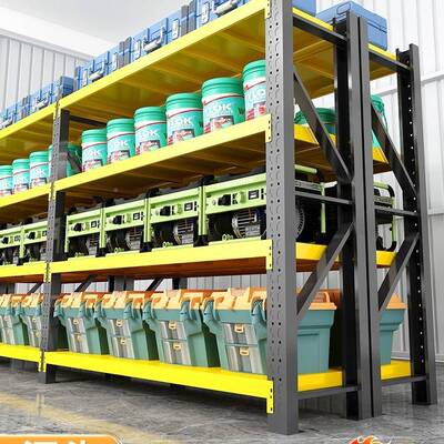 仓储货架置物多层家用储物架仓库重型超市库快车物递储间749货物