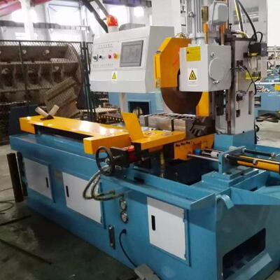 355液压无刺自全动属圆锯毛机圆管方管金OGU热缩管金属数控切管机