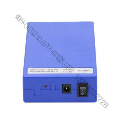 厂家航直销12534V大容用途可量充备用锂电池拍安多防监控9800mAh