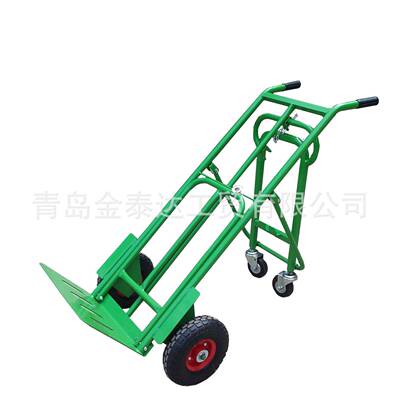 折叠手推车大载重货仓车三合一推车四轮搬运车HT1824