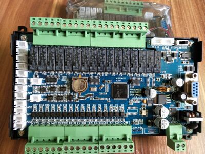 国产板式PLC工控板 FX2N-32MR/MT10AD-2DA 经济型PLC 带AD DA 485