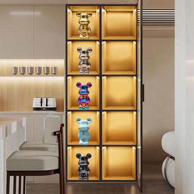 办厅公室装饰件轻奢高档领导大气上档bZNSCNTS次客酒柜工品柜摆子