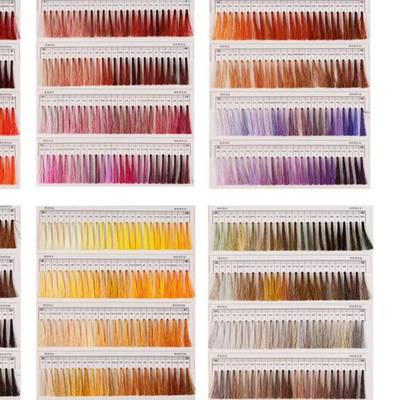 涤纶线绣花线多色十色字绣AHQ线10D2/涤纶线8卡电脑线