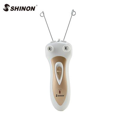 SHINON女士专用脸部棉线拔毛器除唇毛剃毛器挽脸器
