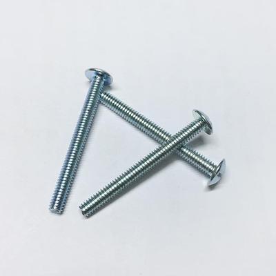 定制头平尾螺丝TM8#-32-XNT15/十8美制字伞头机械螺丝沉圆头螺钉