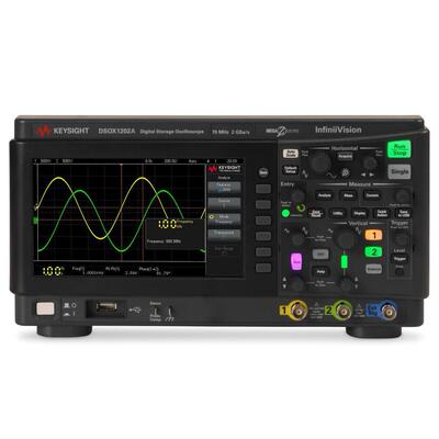 是德Keysight EDUX1052A示波器 EDUX1052G配有函数发生器