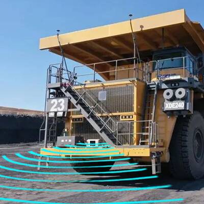 77G米矿波雷矿卡工程车特种车辆前毫后向达避障车7706防碰撞预警