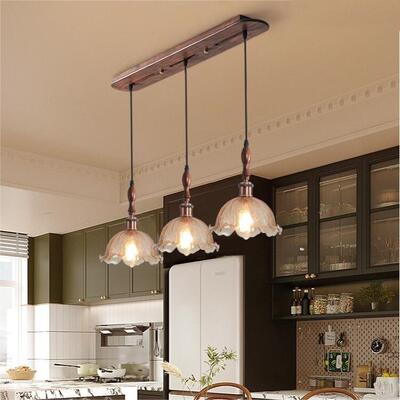 餐厅复灯可移位调级节法式中古风古吧台餐桌吊灯80673可高感美式