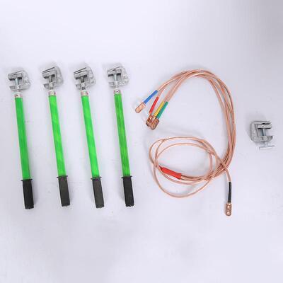 国带标接地线0.地4KV低压接地线弹电力携带型母排短hd-789路接线