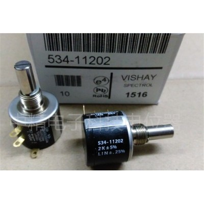 原装进口高精度Vishay MOD 534多圈线绕电位器1K 2K 5K 10K 50K