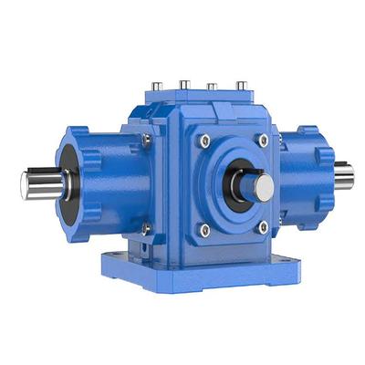 T型转器螺旋伞齿向轮减速十机字直锥角齿PKY轮换向器