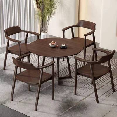 北欧圆桌桌简约现代阳台厅桌椅组合家用洽谈小户JCG型餐桌餐子客