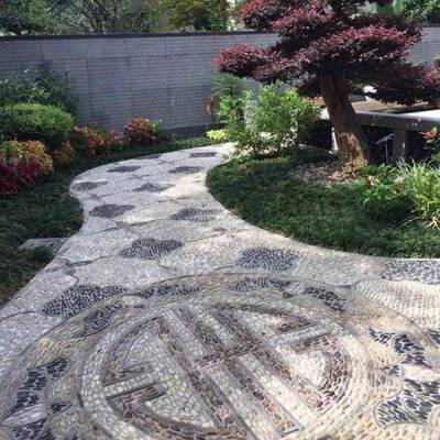 大块鹅RWO卵石石外砖别墅围墙小田园生活厂家直销头墙鱼缸造景装