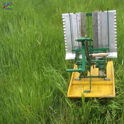 小型水手摇插秧手摇单行双行苗种水稻设备机农用水DJG田稻插种机