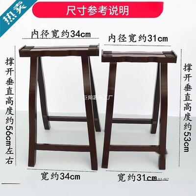 古音筝琴架子学习复LWG古乐子通用实木腿加粗人字电琴子架紫檀色