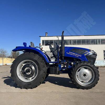 农用拖拉110HP拖机拉机硬土14旋耕机旋耕播种运输104农用拖拉1机